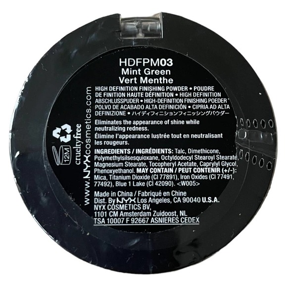 NYX | Makeup | New Nyx High Definition Finishing Powder Mineral ...